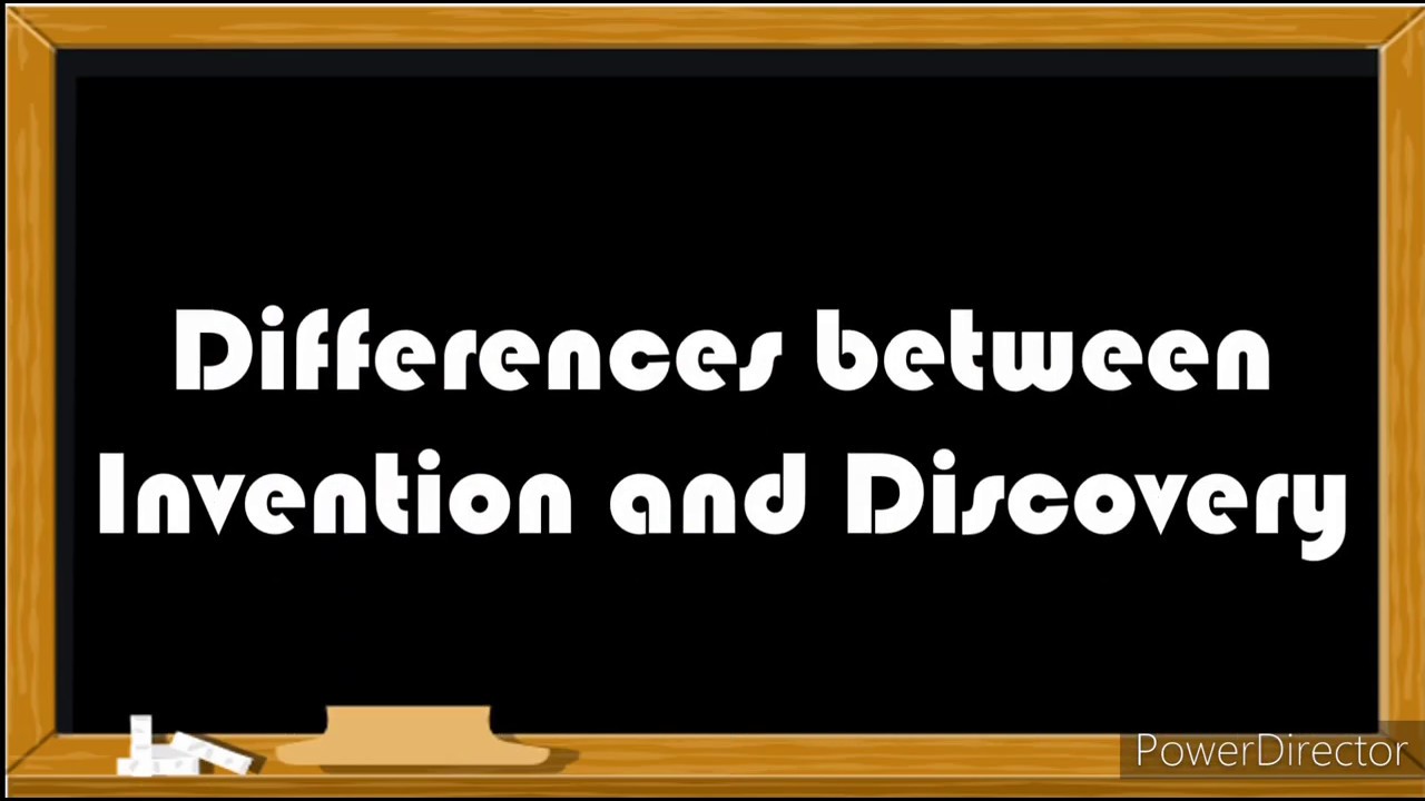DIFFRENCES BETWEEN INVENTION AND DISCOVERY. - YouTube