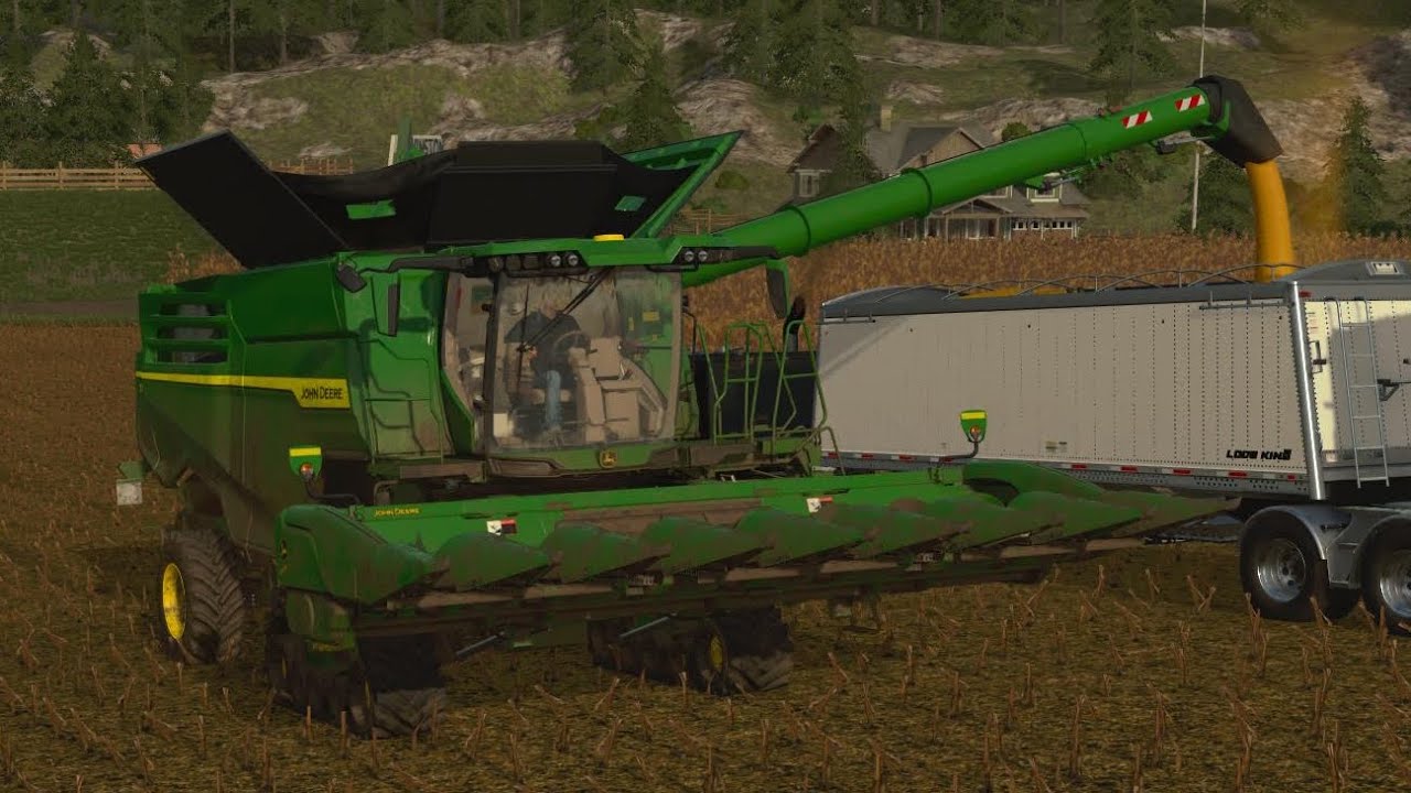 Farming Simulator 22 corn harvest🌽 - YouTube