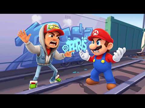 Subway Surfers World Tour Paris 2026 VS Super Mario Subway Surf, Subway Surfers Game Update