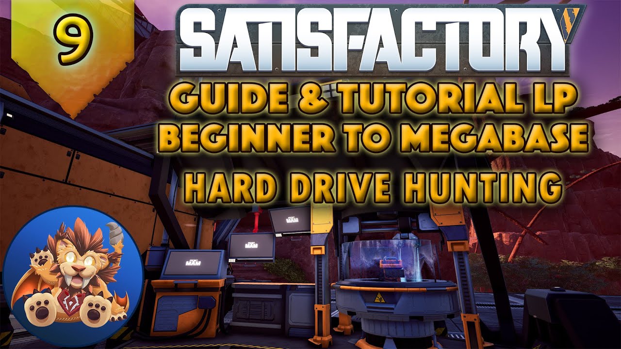 Satisfactory Beginner to Megabase: Hard Drive Hunting & Exploration ...