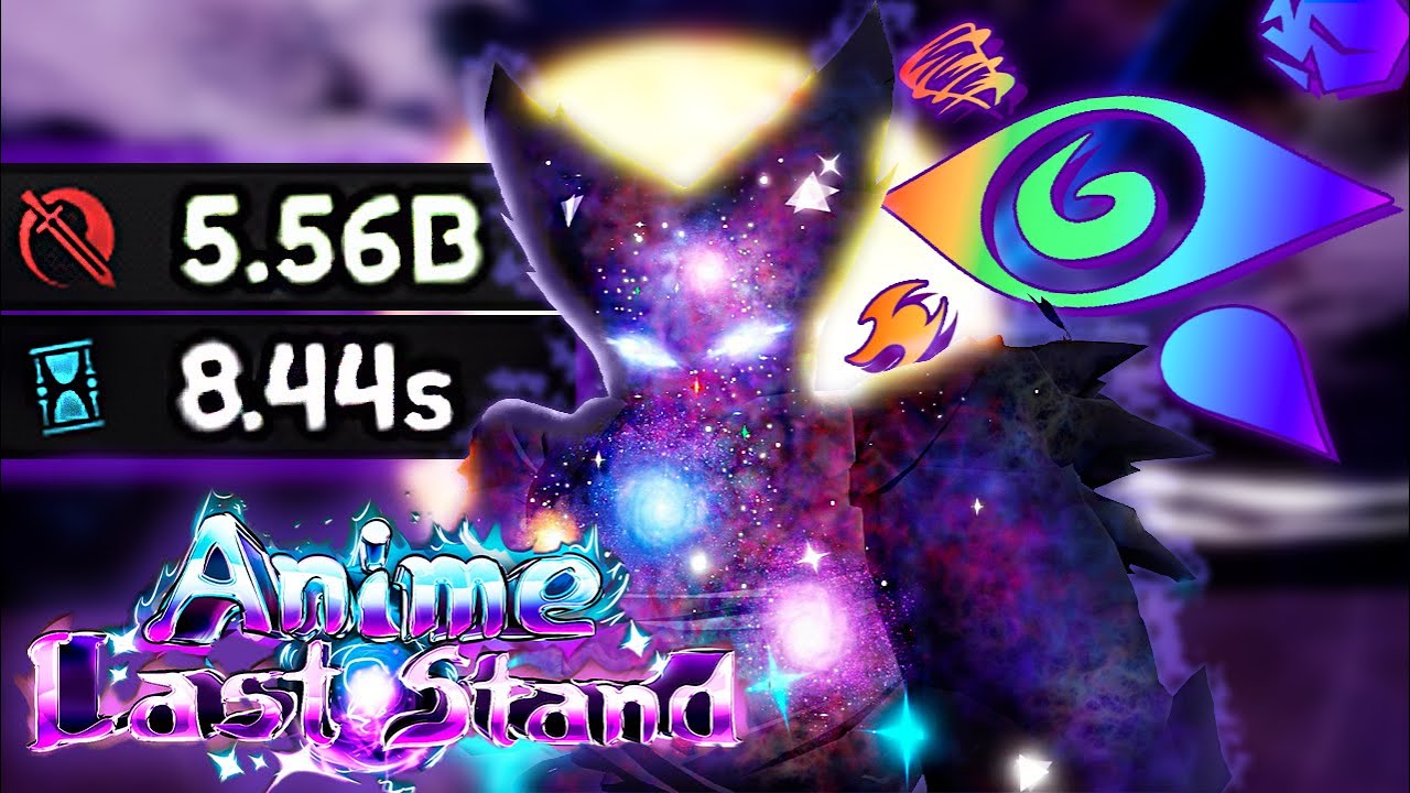 Getting The 0.1% GODLY Cosmic Garou In Anime Last Stand! | Showcase ...