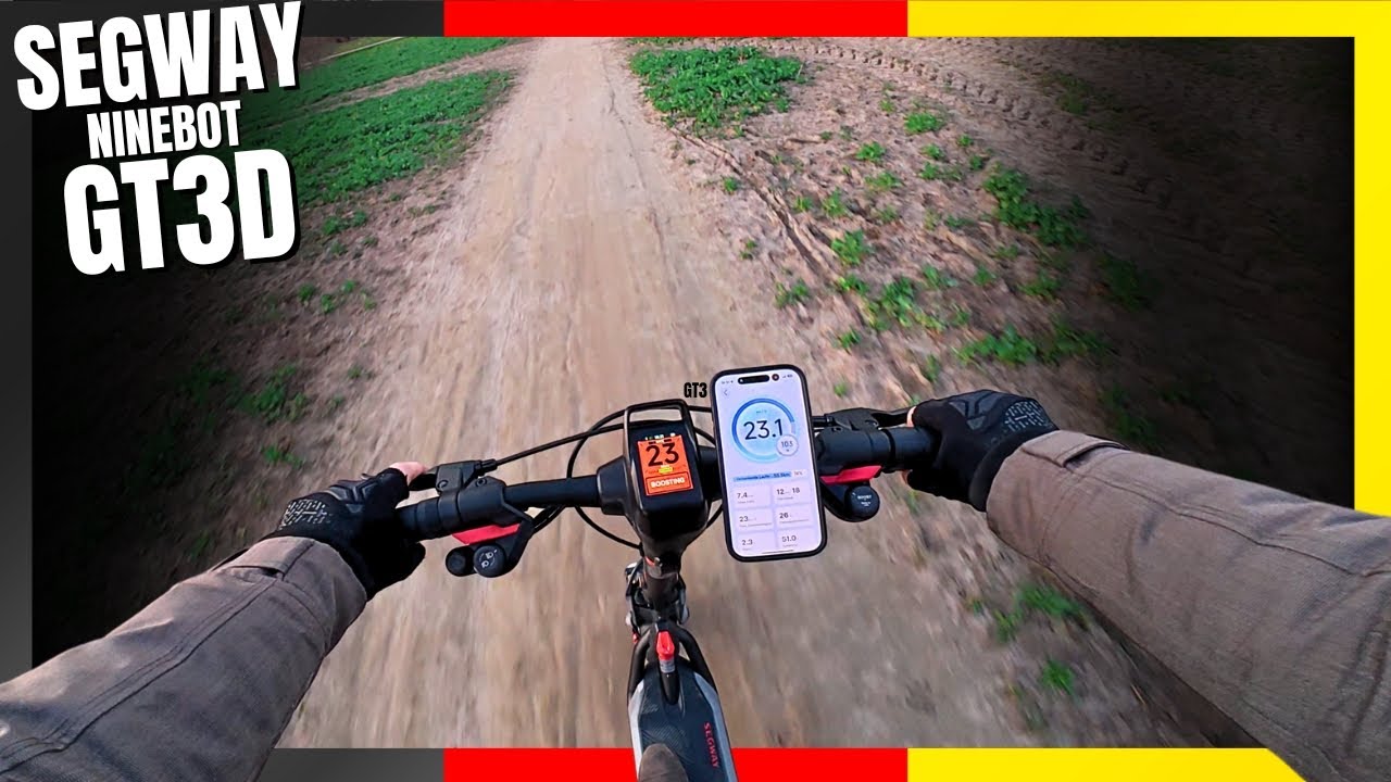 SEGWAY NINEBOT GT3D 🇩🇪 Power & Fahrwerk im ersten Test! 🇩🇪 eScooter ...