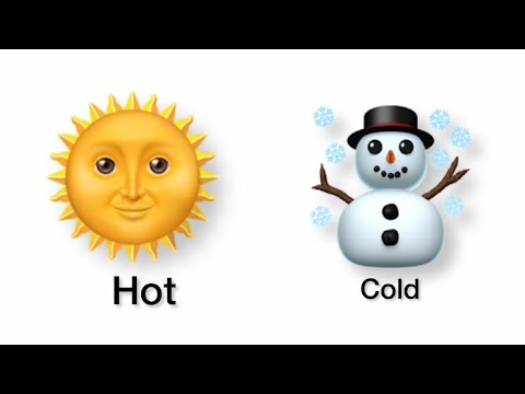 Comparison between hot and cold for kids |difference b/w hot and cold ...