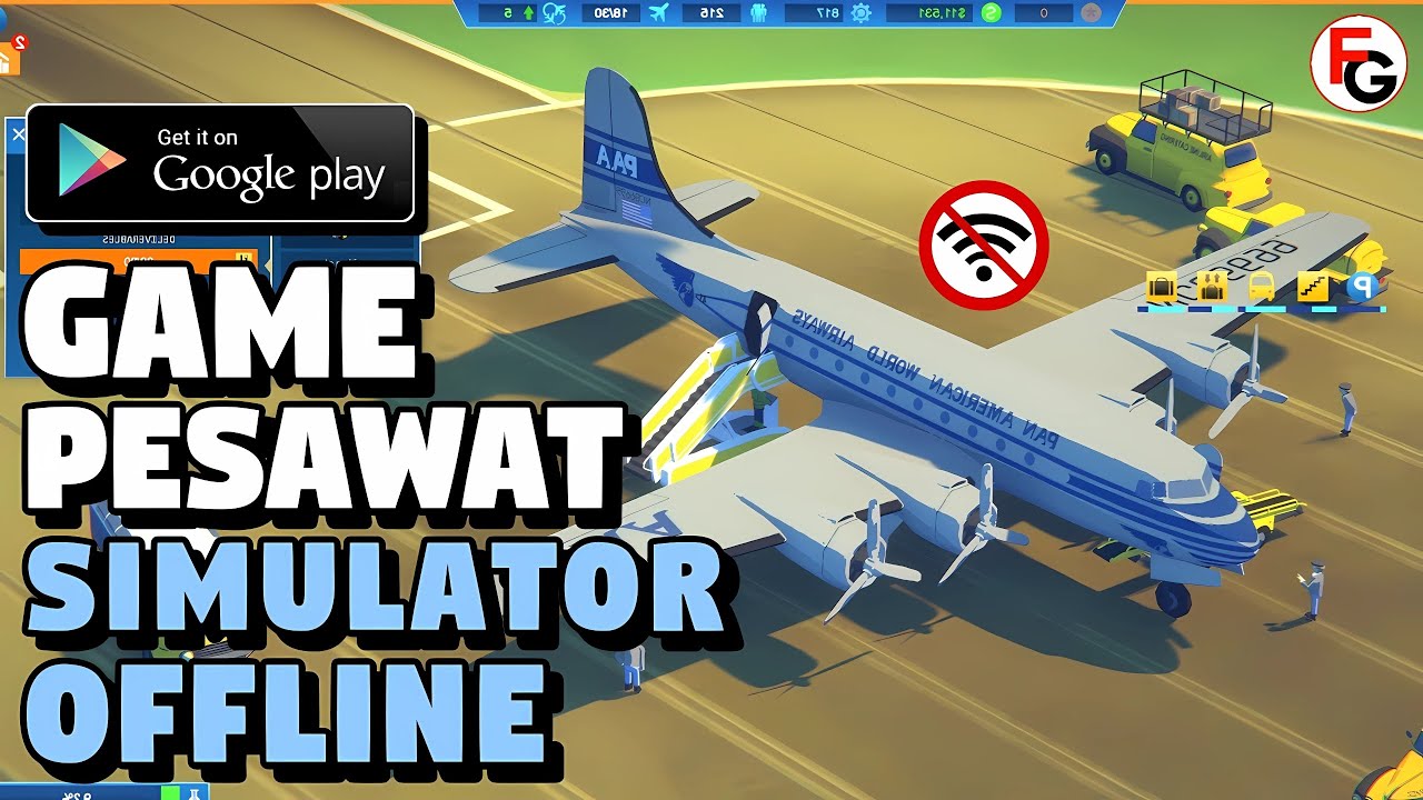 10 Game Pesawat OFFLINE Android Terbaik 2023 - YouTube