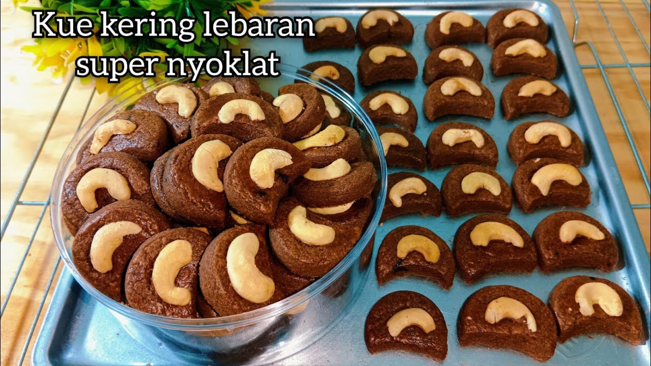Cookies terlaris || cookies coklat mede || isian toples lebaran - YouTube
