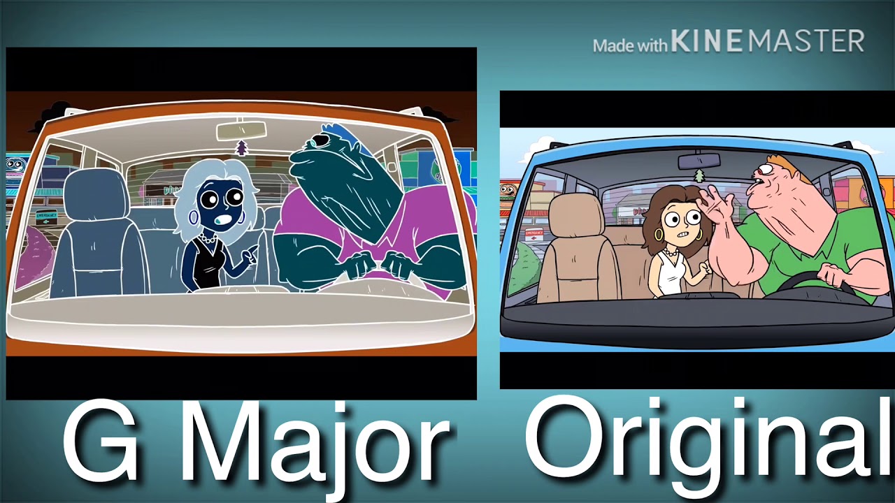 GET OUT OF MY CAR Comparison (Original And G Major) - YouTube