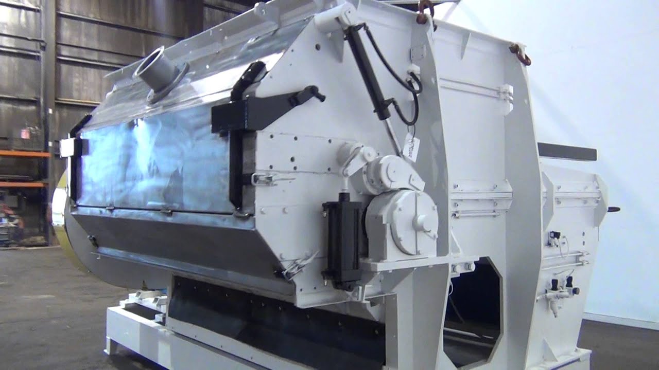 Used- Vecoplan Single Rotor Shredder -stock # 44792002 - YouTube