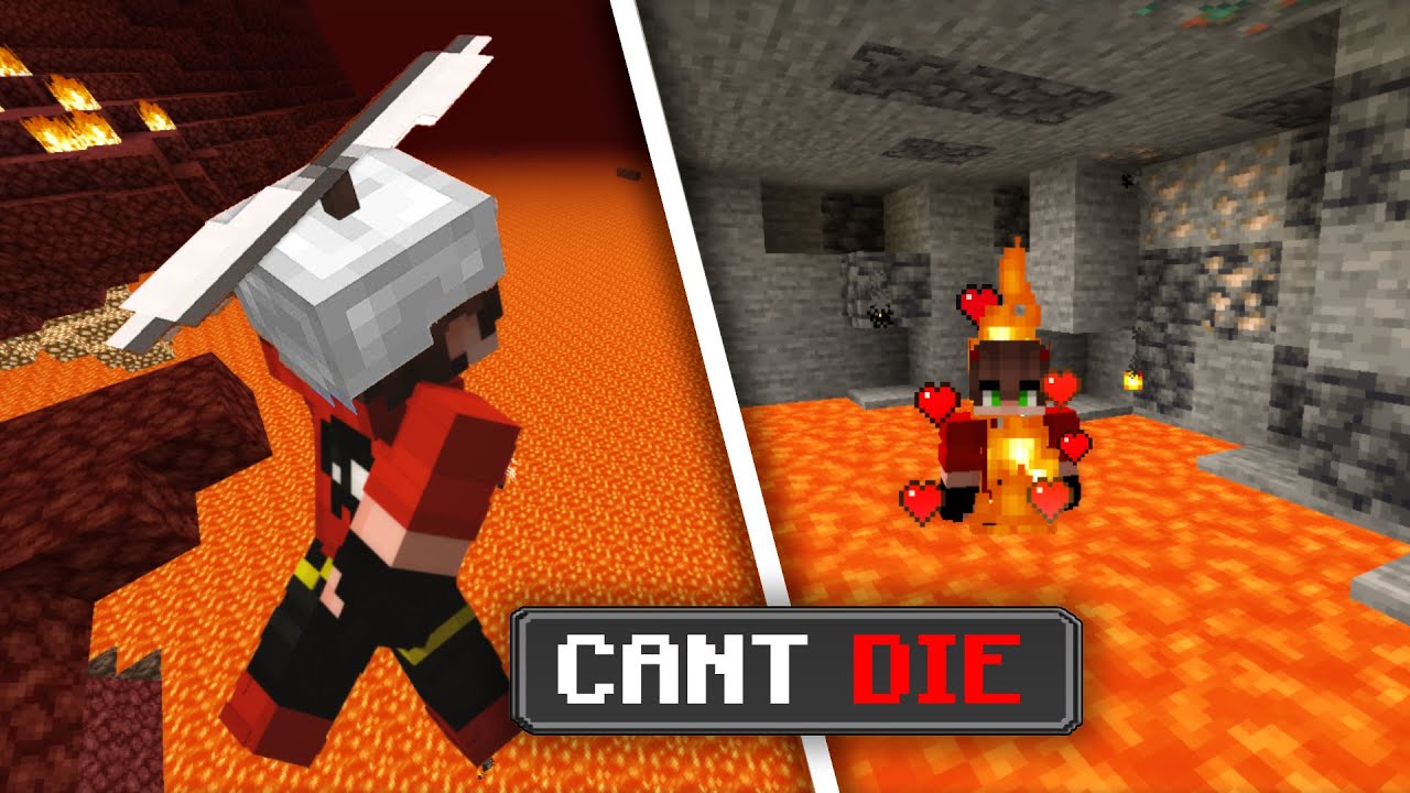 MINECRAFT BUT, IT'S IMPOSSIBLE TO DIE||Goal to Die - YouTube
