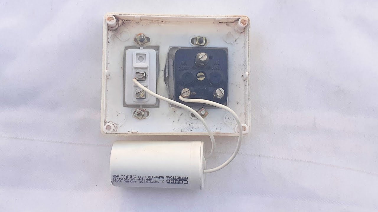 🔥Switch board Wireing with highly protection by capacitor🔥Bulb ...