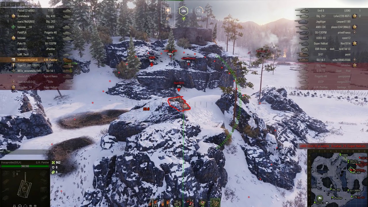 World of Tanks Mannerheim line Gameplay - YouTube