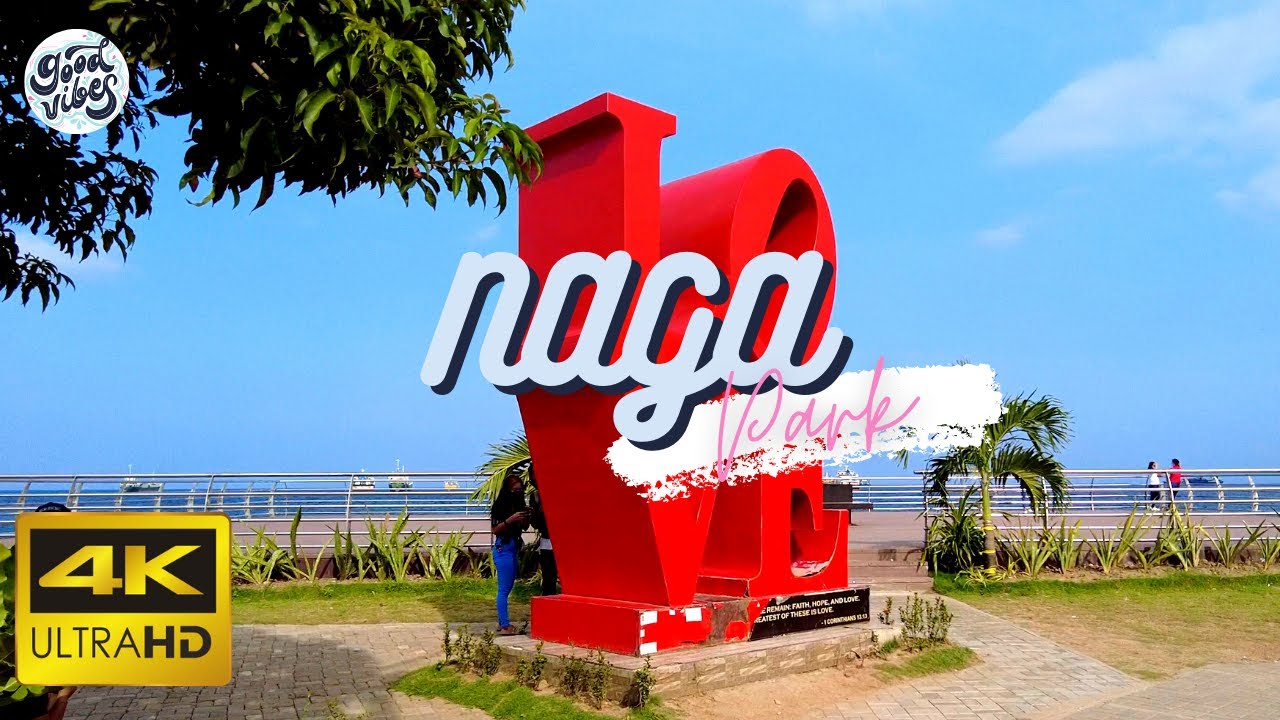 【4K】Afternoon walk at Boardwalk City of Naga, Cebu #philippines - YouTube