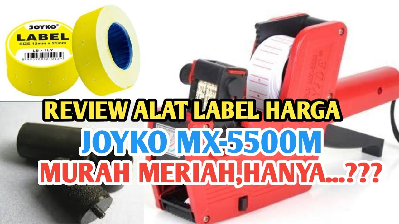REVIEW ALAT LABEL HARGA || TOKO SEMBAKO KECIL TAPI LENGKAP - YouTube