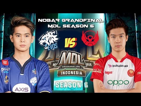 NOBAR FINAL EVOS ICON VS BTR BETA MDL ! - YouTube