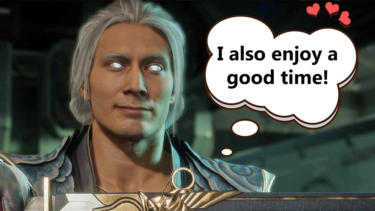 Mortal Kombat 11 - Fujin Gets along with Everybody - YouTube