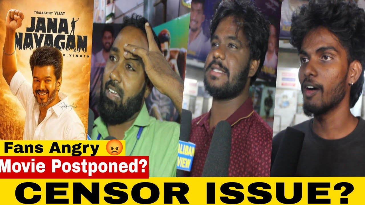தளபதி நா பயமா 😡 | Vijay Fans Angry | Jananayagan Movie Postponed Fans ...