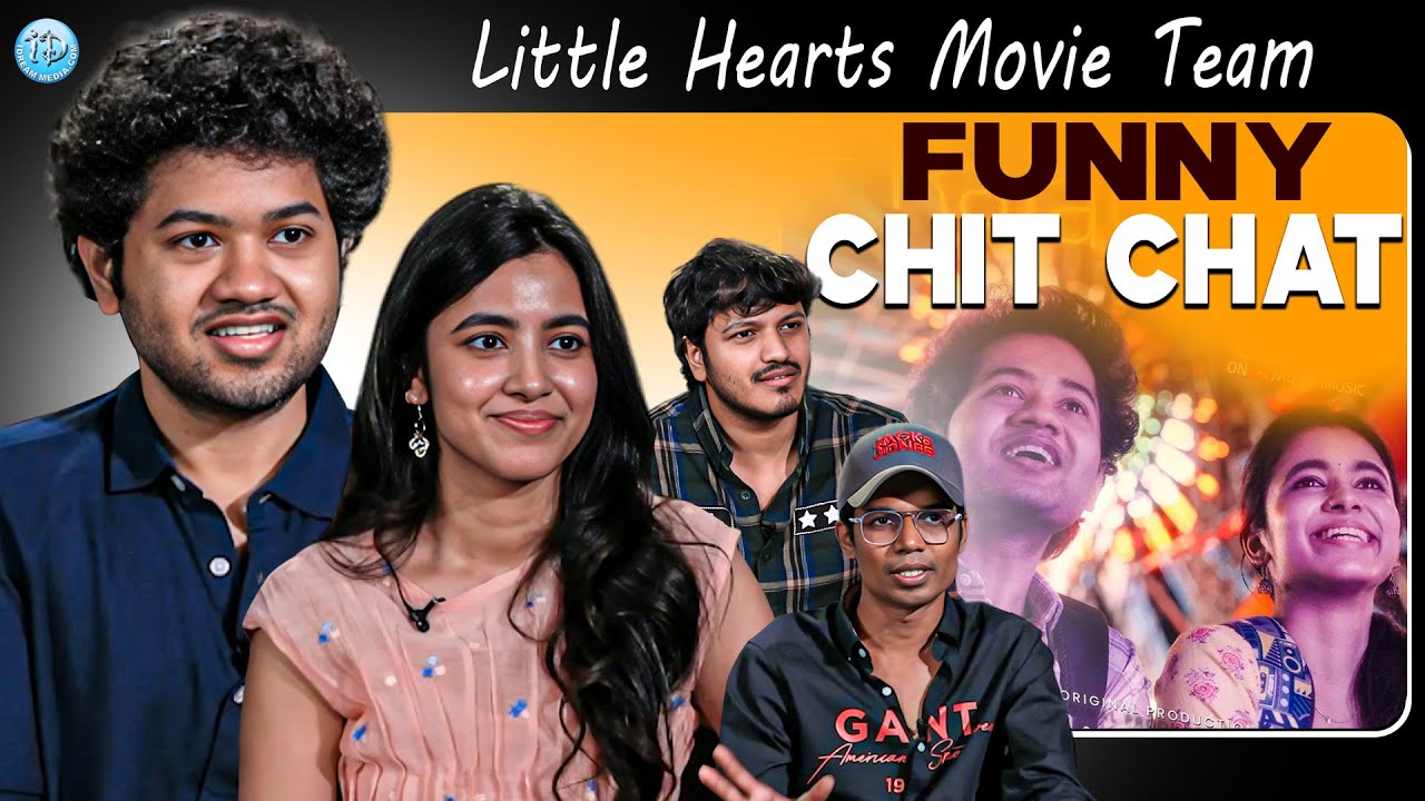 Funny Chit Chat With Little Hearts Movie Team | Moulitalks, Shivani ...