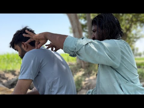 ASMR BACK, LEG, HEAD MASSAGE BY BENGALI BABA | FULL BODY STRESS RELIEF MASSAGE