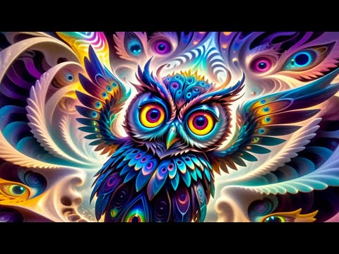 Spirit Guides-2, AI Psychedelic Animated Art - AV 50 - YouTube