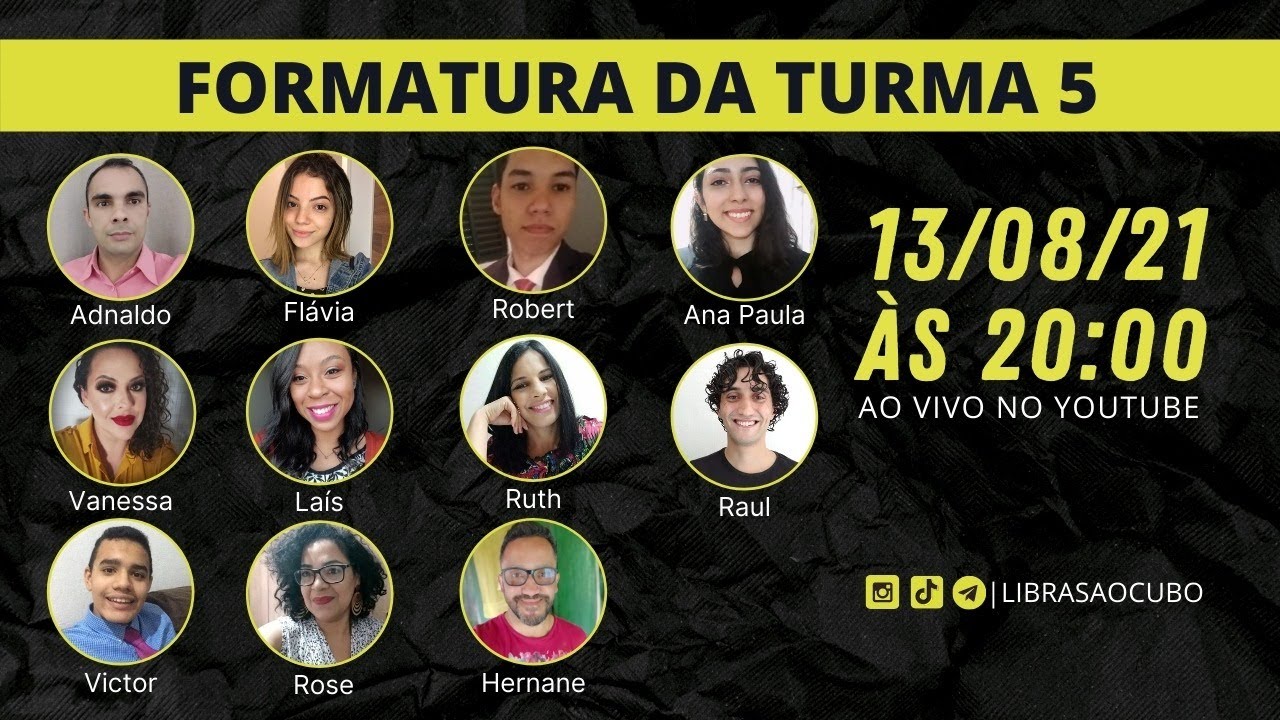 Formatura do Curso de Libras | Turma 5 - YouTube