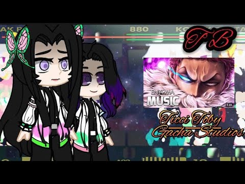 hashiras reagindo ao rap do katakuri / mochi mochi @Enygma_Music #08 ...