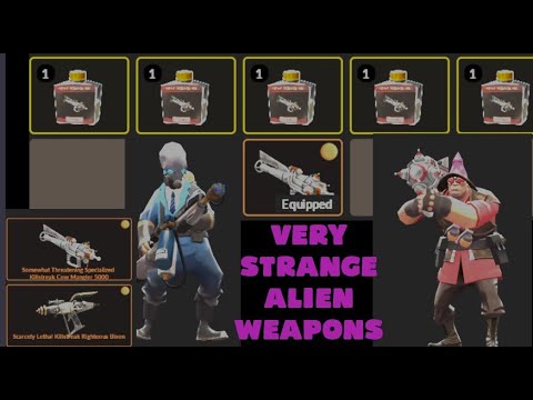 Very Strange Alien Weapons: TF2 Clips - YouTube