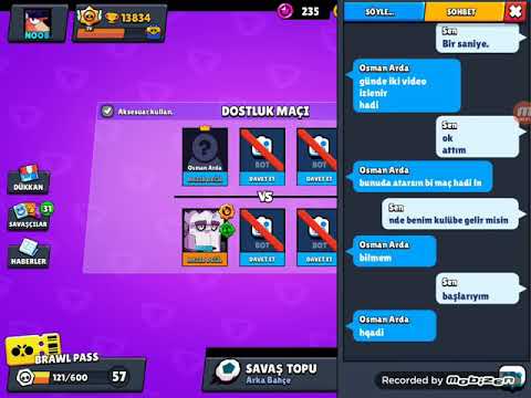 Osman Arda ile brawl stars -1vs1