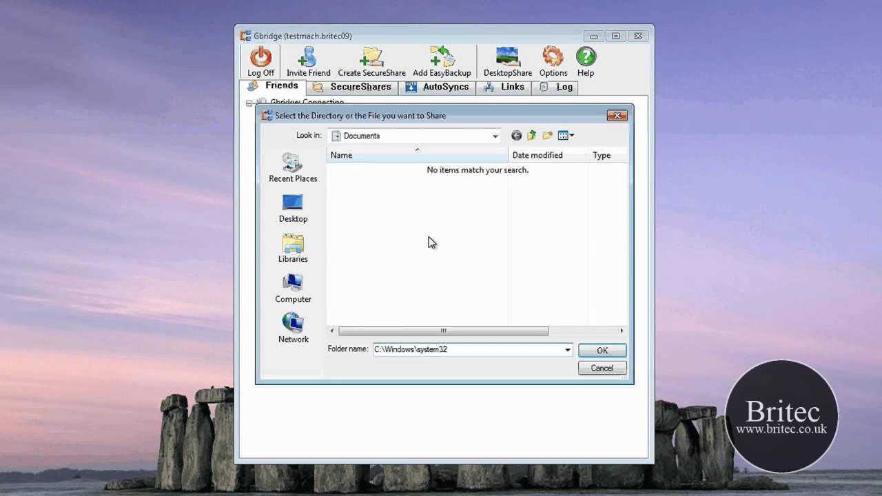 Share Files and Remote Control Desktops with Gbridge by Britec - YouTube