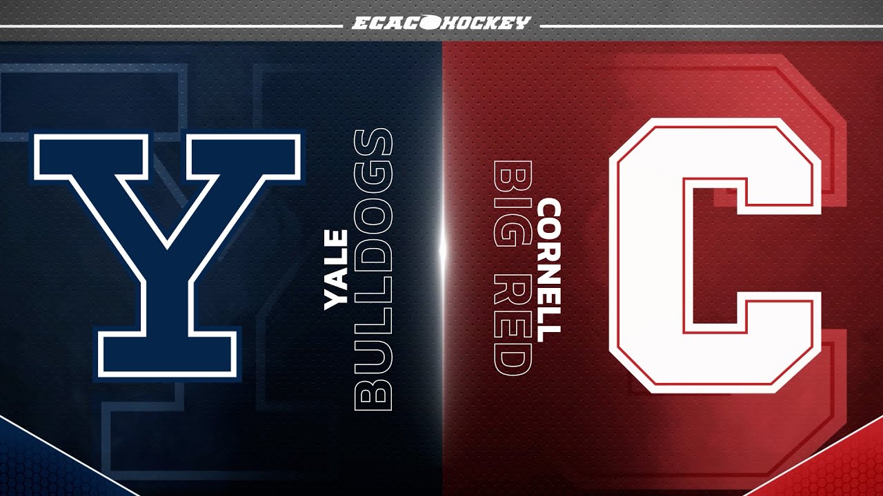 Yale at Cornell | #ECACHockey Opening Round | NCAA Men's Ice Hockey ...