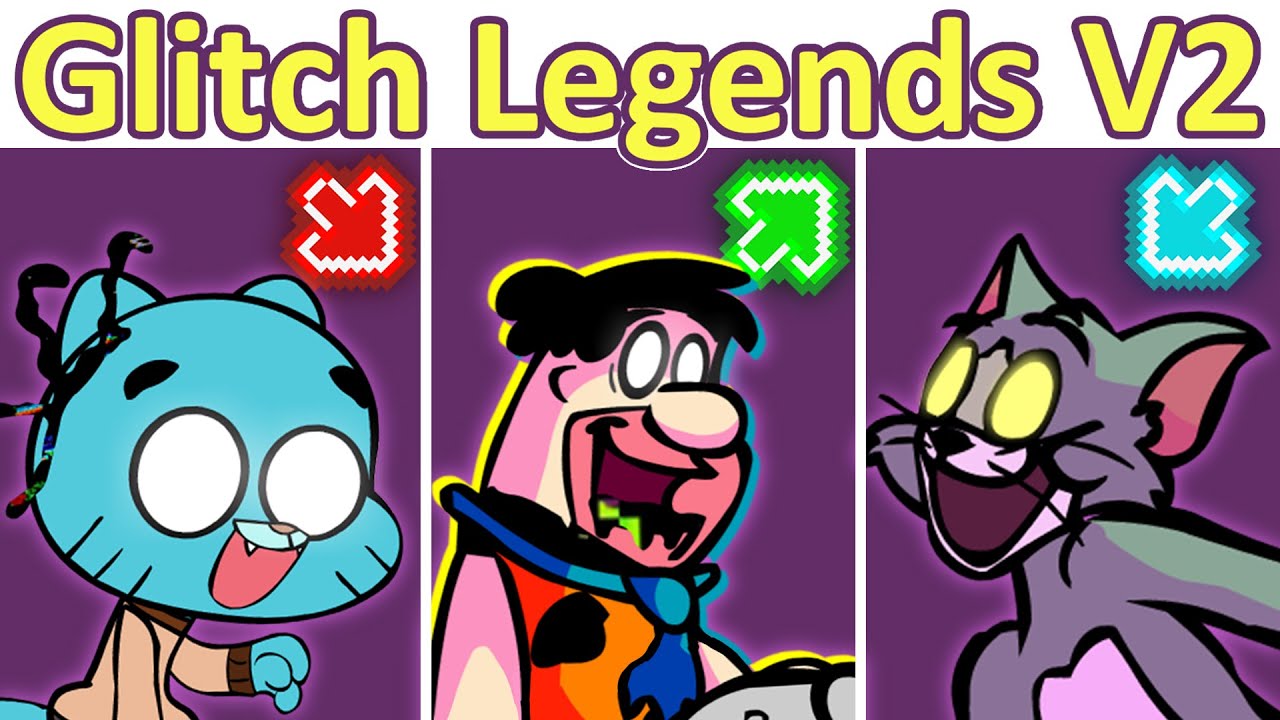 FNF Character Test | Gameplay VS Playground | Glitched Legends V2 ...