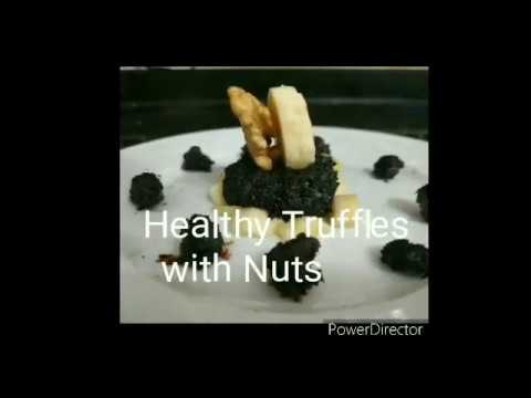 Healthy Truffles with Nuts