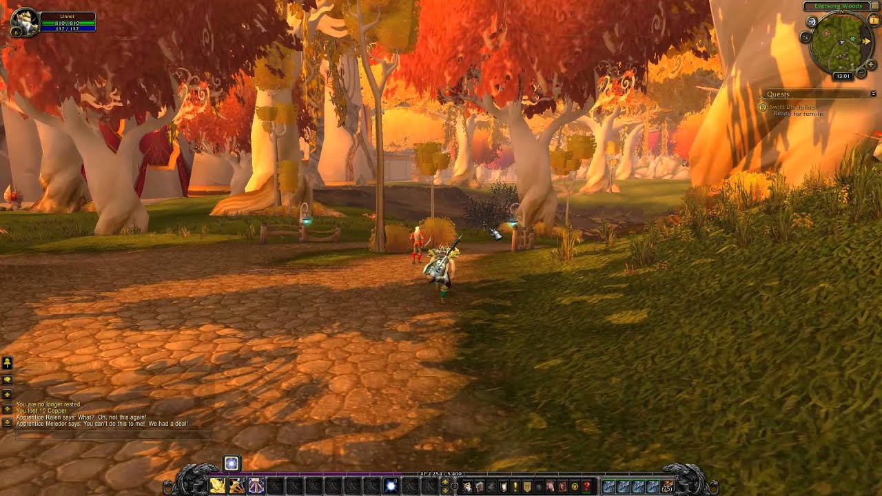 Swift Discipline Quest Playthrough - Eversong Woods - YouTube