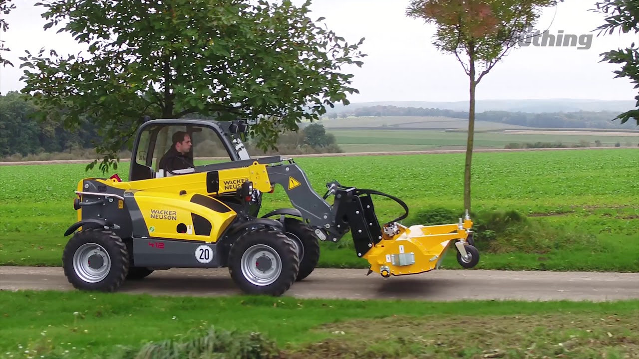Muthing MU FM Hydro Out Front Flail Mower - YouTube