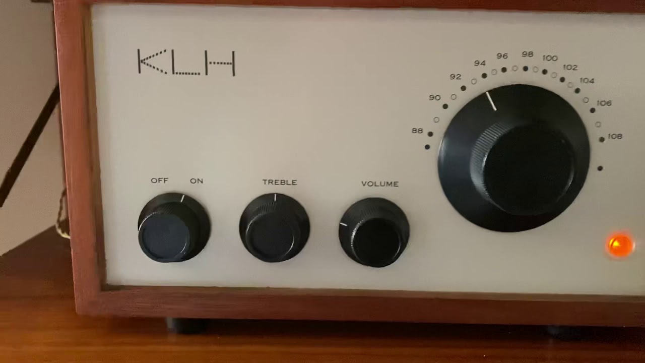 KLH Model Eight 8 Tube Radio and KLH Model Thirteen 13 Stereophonic ...