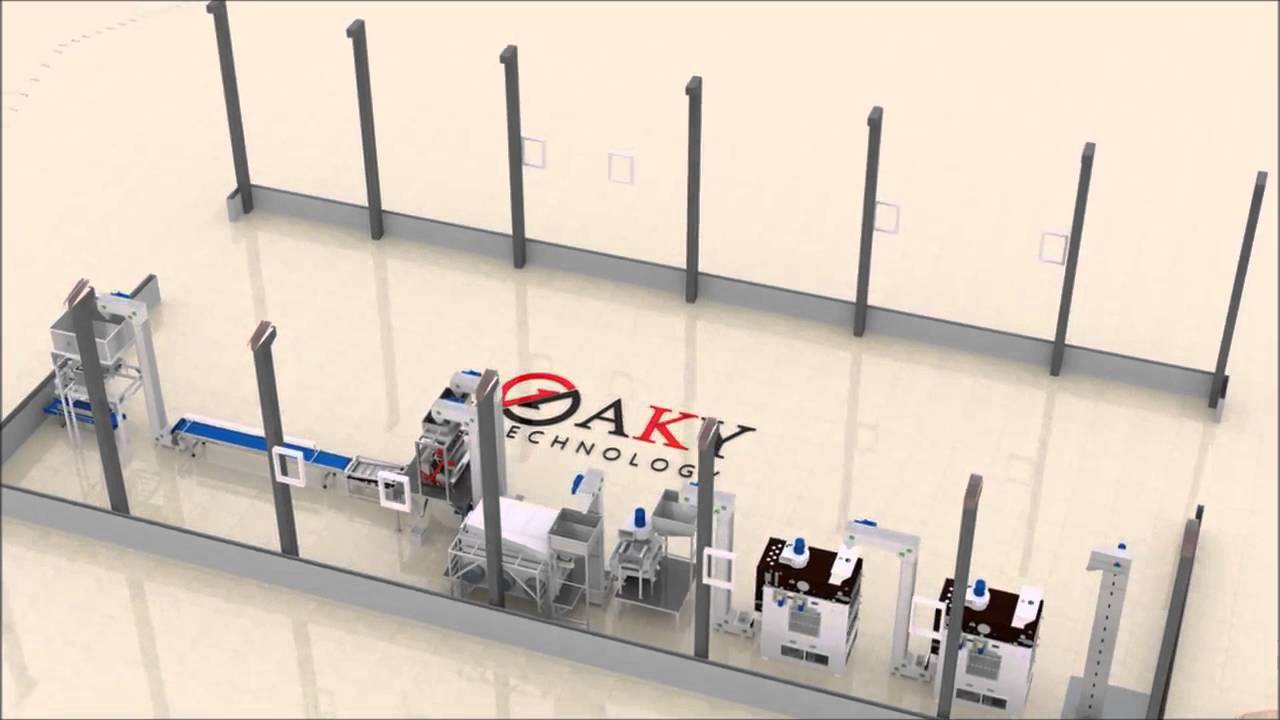 Pulses Processing Plant - AKY Technology - YouTube