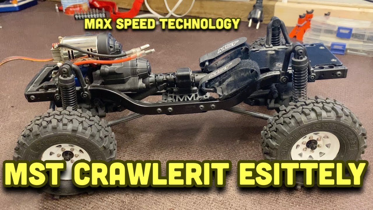 MST Max Speed Technology Crawlereiden ESITTELY - YouTube