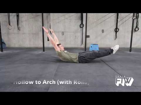 Hollow to Arch with Rolls - YouTube