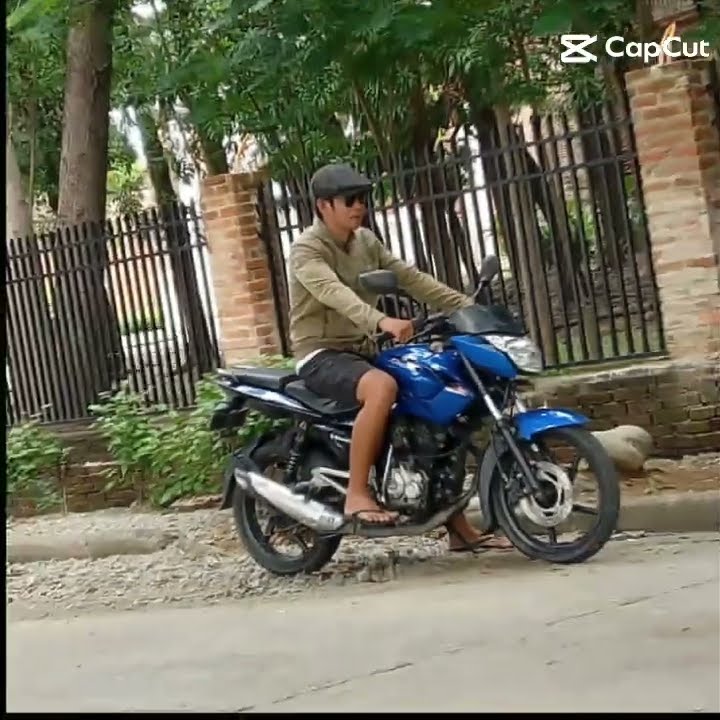 Kawasaki Rouser 125 motorcycle Blue.😎 - YouTube