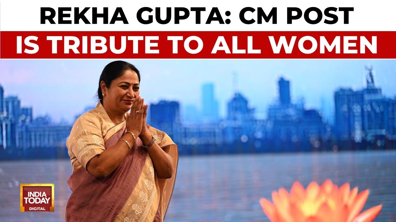 Delhi CM Rekha Gupta: CM Post Is Not A Lottery But A Tribute To India's ...