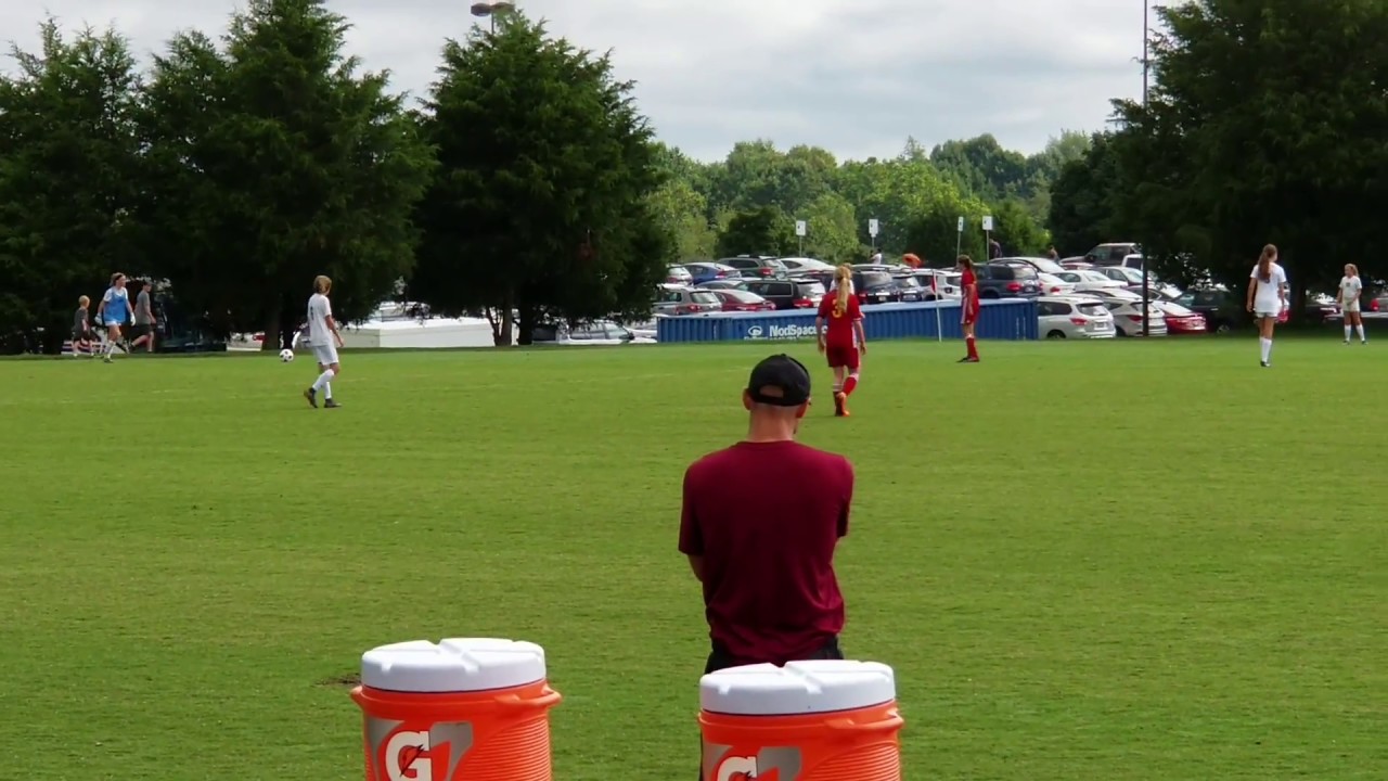 2018 09 02 Game#3 Salem Sabres U14G vs SMS Hurricane second half - YouTube