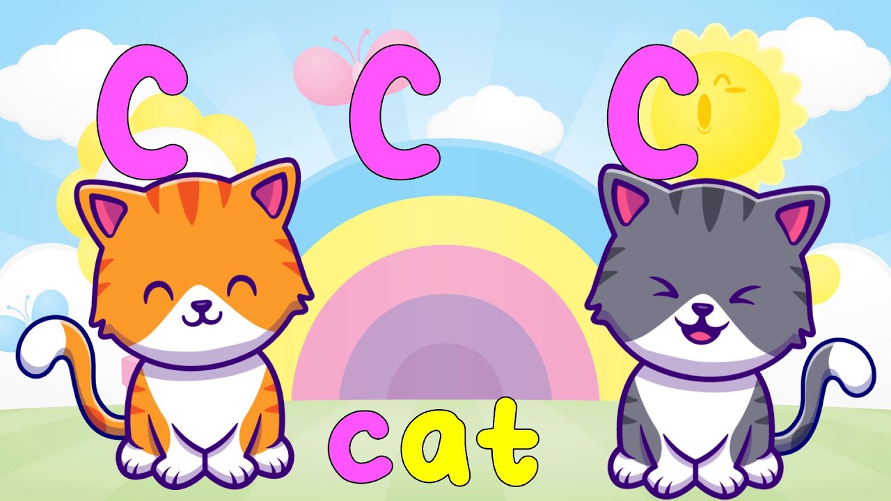 ABC Phonics Chant for Children | A to G | Kidzstation Fun Academy - YouTube