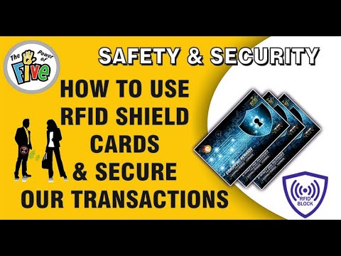 How to Use RFID Shield Cards & Secure our Transactions - YouTube