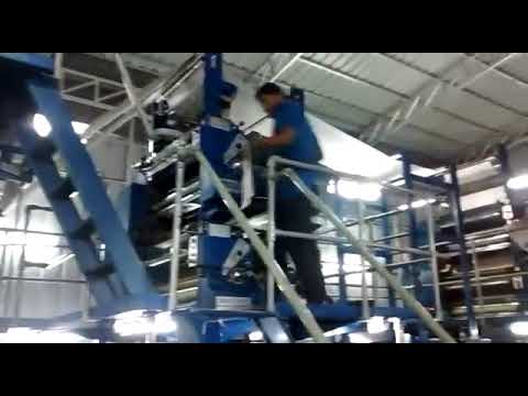 ORIENT super web offset upper former printing - YouTube