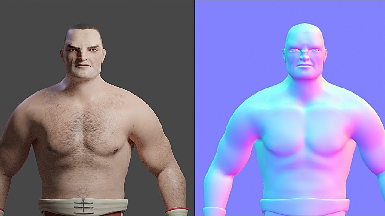 Blender Rendering Normal Maps with HDRI - YouTube
