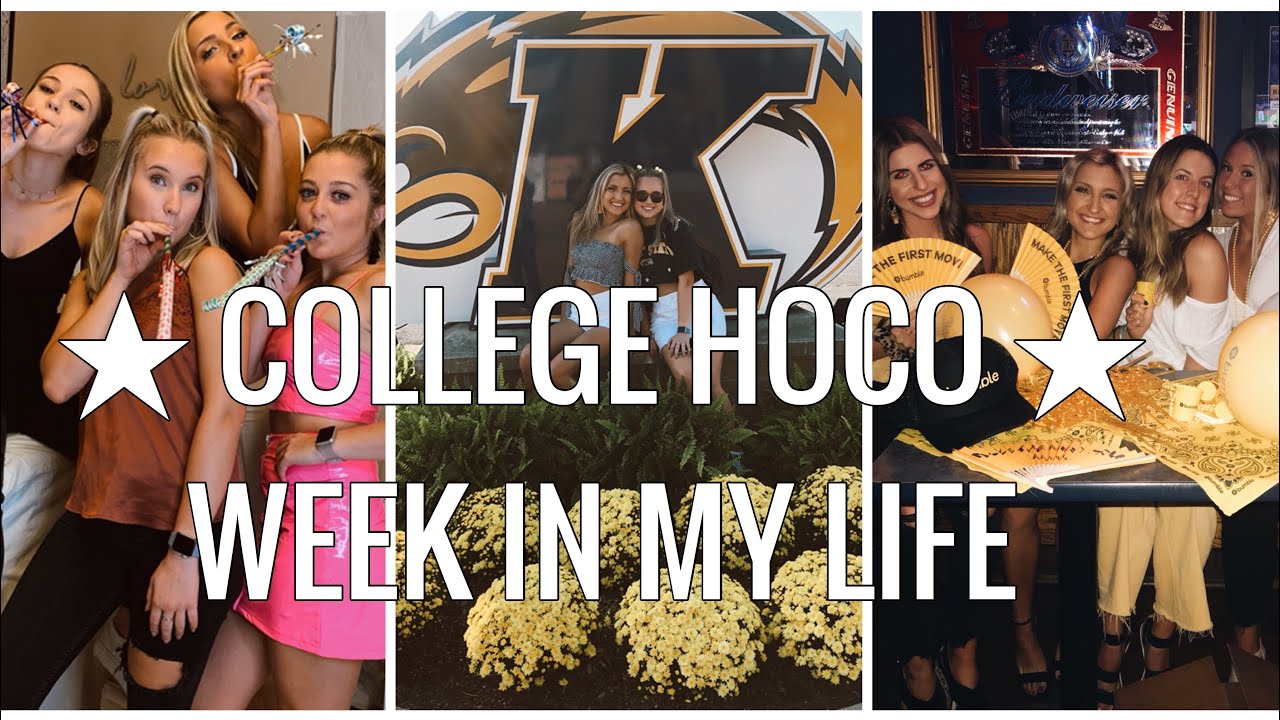 COLLEGE WEEK IN MY LIFE // hoco week + parents visit - YouTube