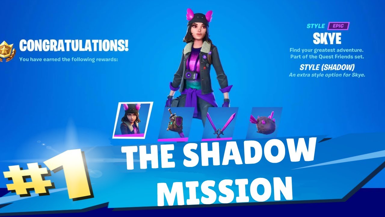 How to Unlock SKYE Shadow Style How to Find Ollie in Weeping Woods ...