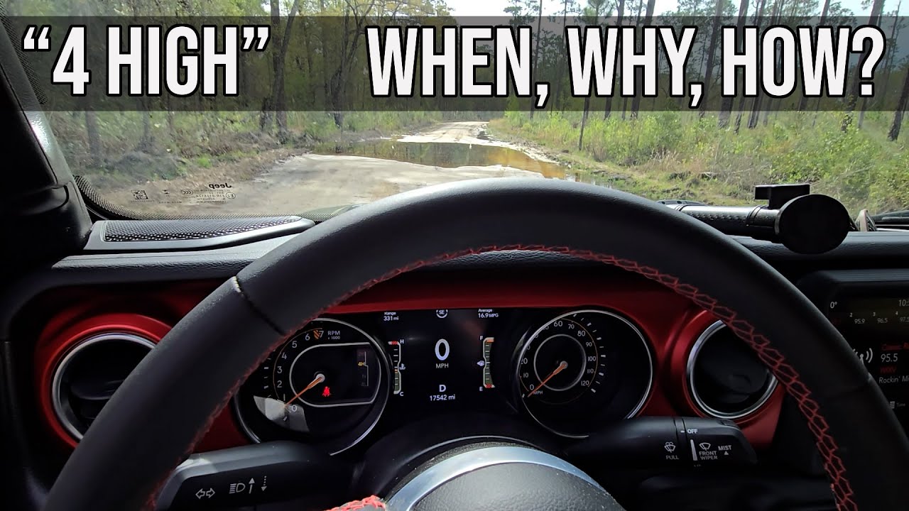 4 High - When, Why, And How To Do It Right! | Using 4 Wheel Drive High ...