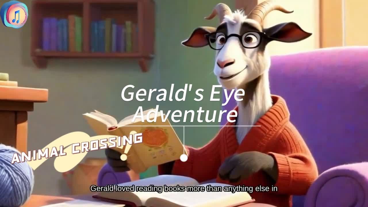 Picture book story:Gerald's Eye Adventure - YouTube