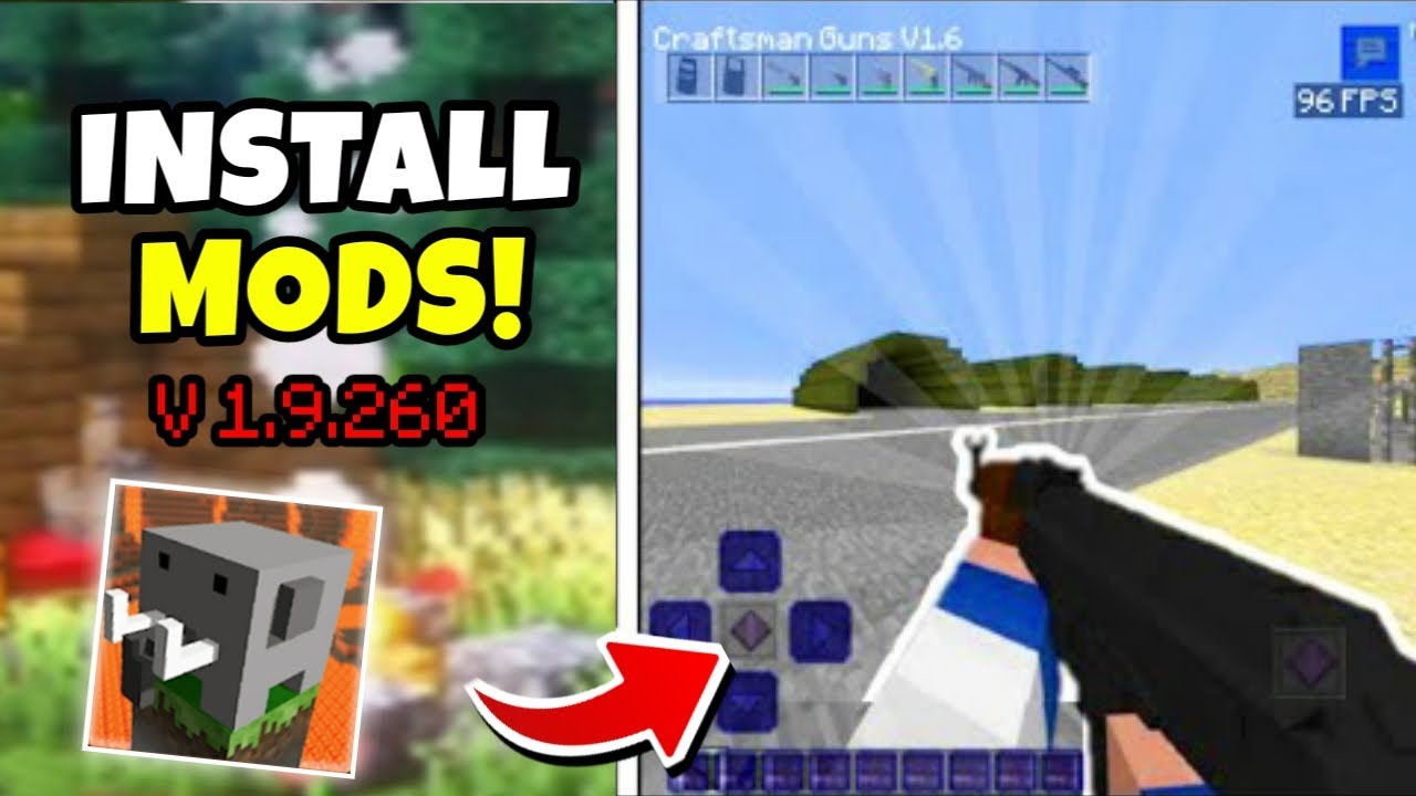 How to INSTALL MODS in the new Craftsman Update! - YouTube