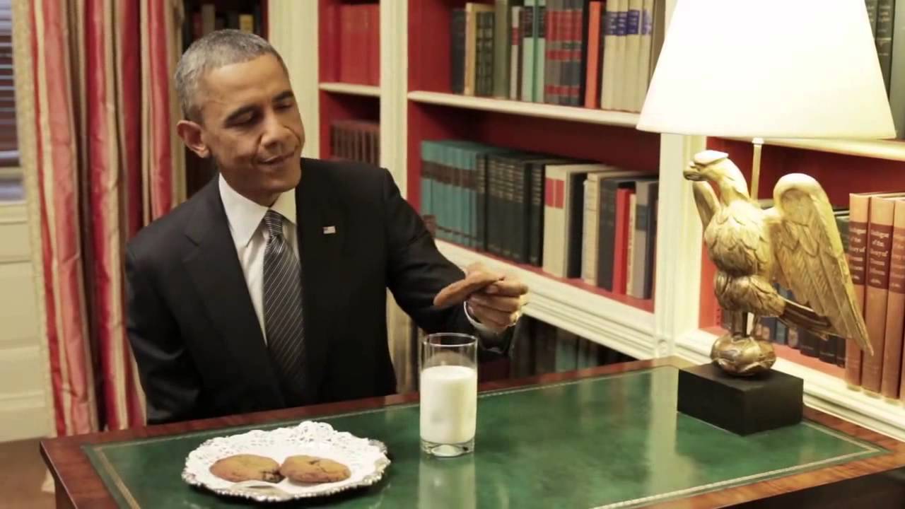 President Obama says "Thanks Obama" - YouTube