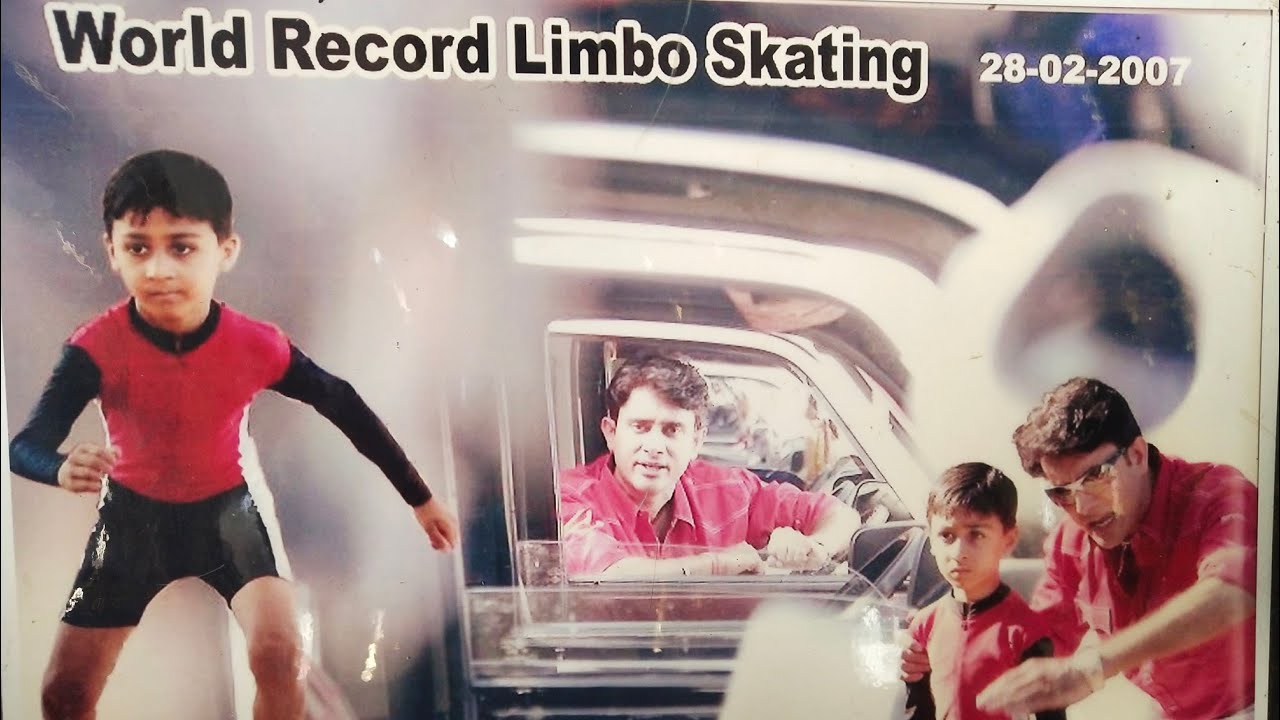 51 sumo Limbo skating world record old - YouTube